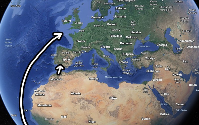 How to Get to Europe without Flying - Arimo Travels