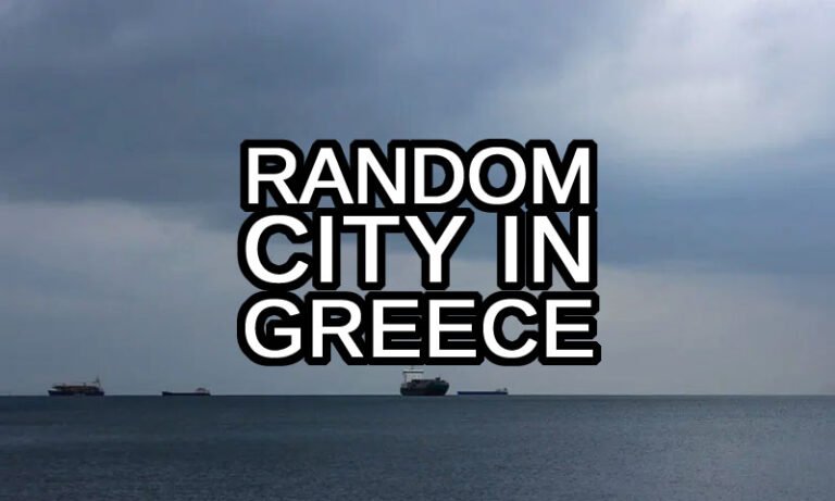 Random City in Greece Generator - Arimo Travels