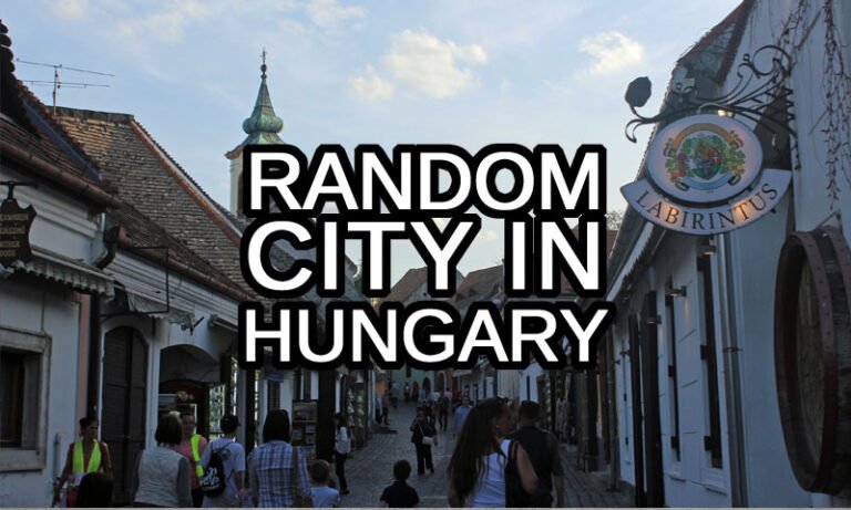 Random City in Hungary (Random Generator)