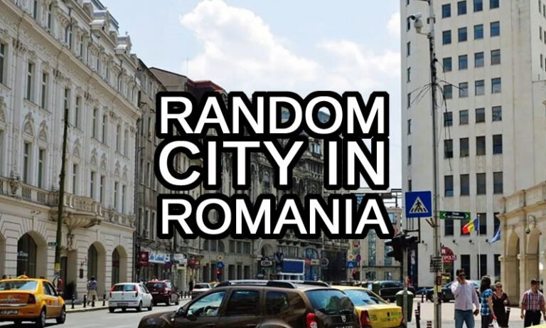 Random City in Romania (Random Destination)
