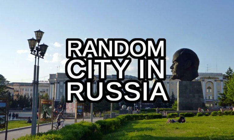 Random City in Russia Generator