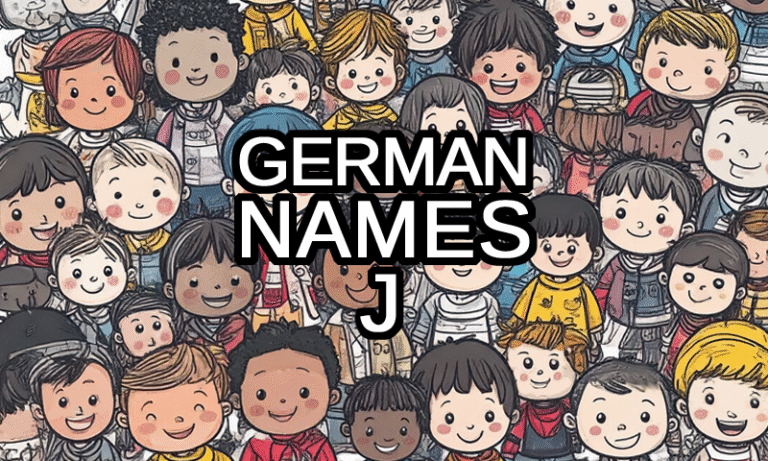 116 German Names that Start with J