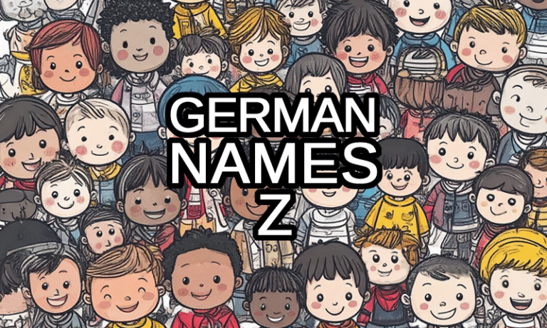 German Names that Start with Z